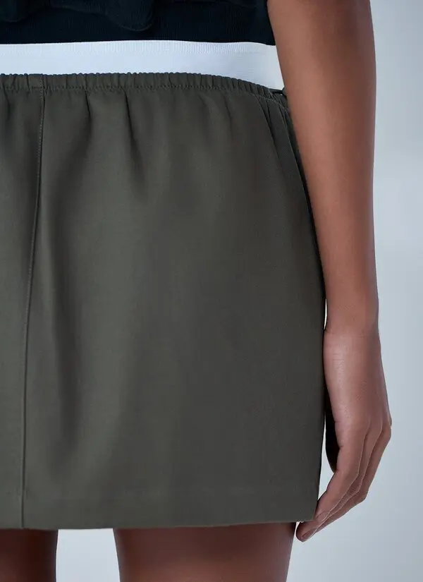 Alexander Wang Elasticated Waist Mini Skirt