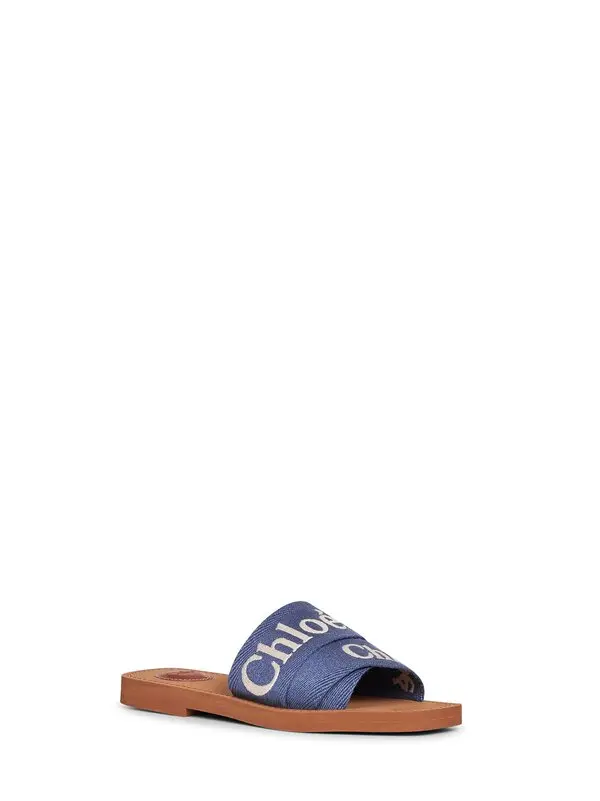 Chloé Woody Flat Sandals - Multicolor