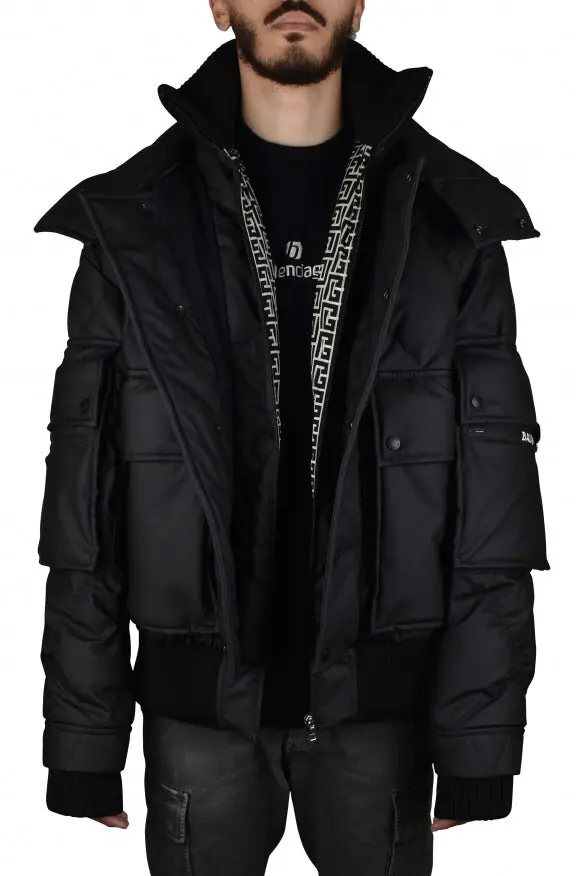 Balmain Quilted Down Jacket