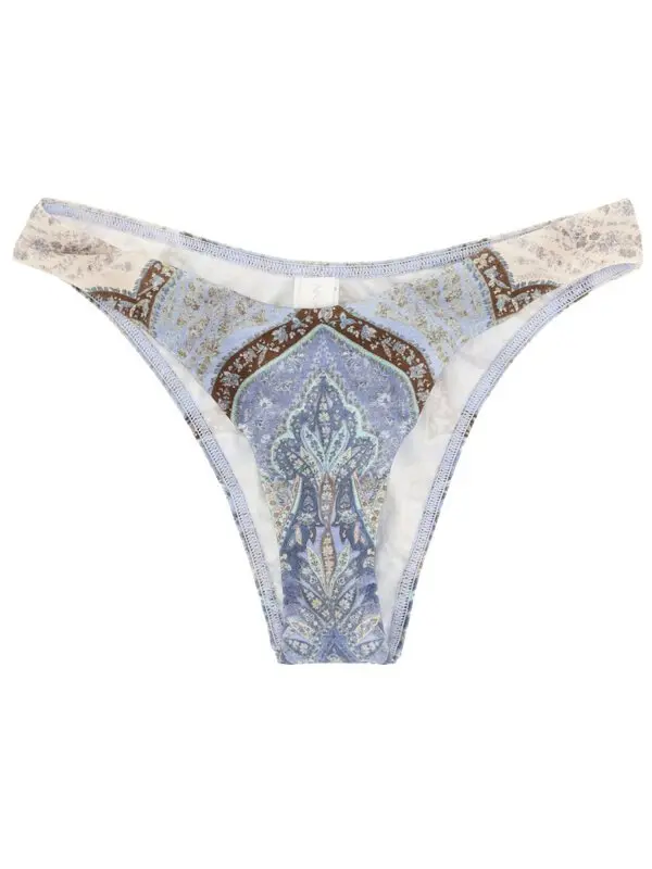 Zimmermann Wanderlust Bikini Briefs - Multicolor