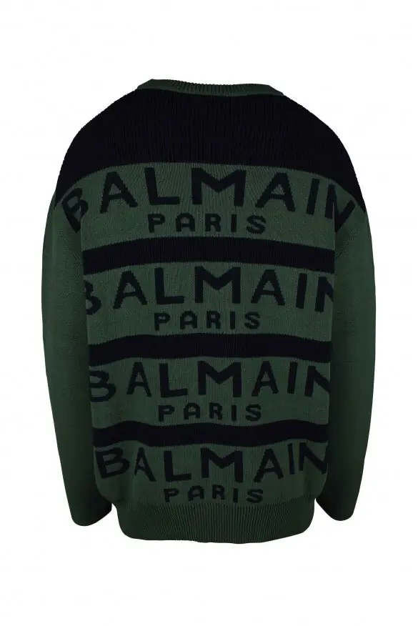 Balmain Wool Knit Sweater