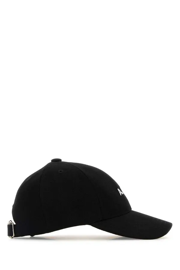 A.p.c. Stretch Cotton Baseball Cap - Black