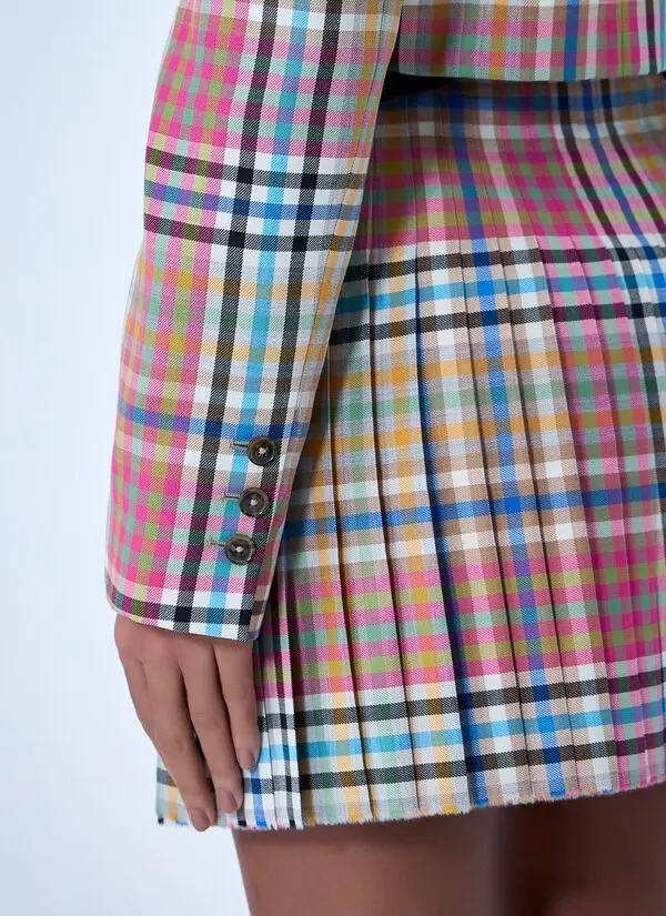 VIVIENNE WESTWOOD Cropped Double-breasted Blazer