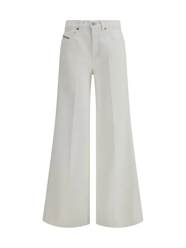 DIESEL® 1978 D-akemi Flare Jeans - White