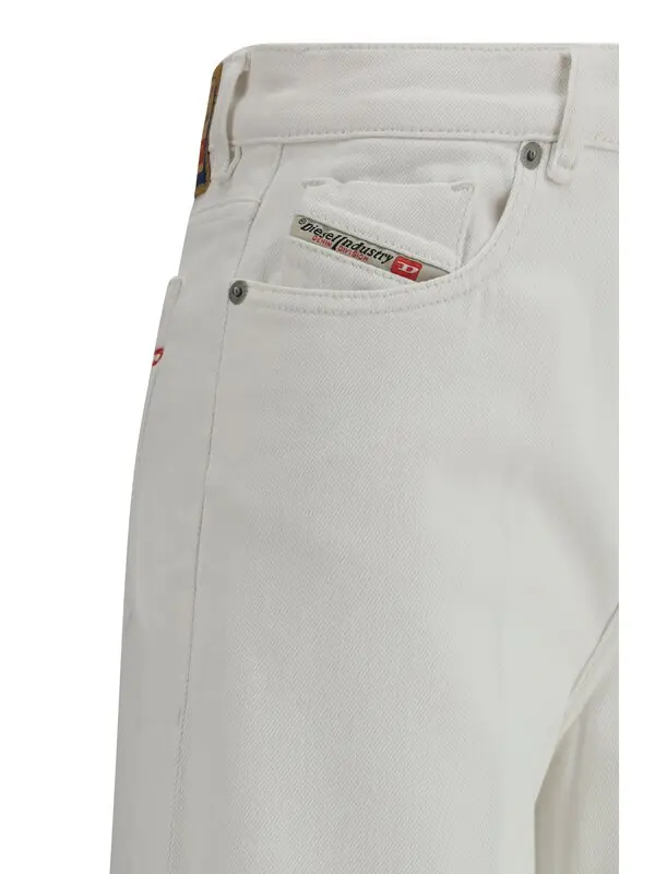 DIESEL® 1978 D-akemi Flare Jeans - White