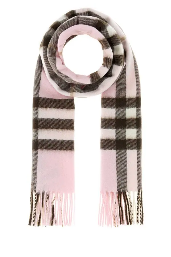 Burberry Embroidered Cashmere Scarf - Multicolor
