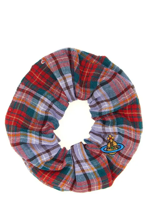 VIVIENNE WESTWOOD Tartan Hair Elastic - Multicolor