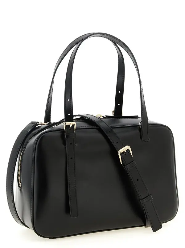 A.p.c. Virginie Box Smooth Leather Handbag