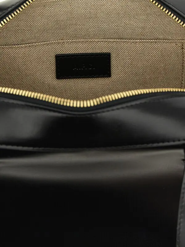 A.p.c. Virginie Box Smooth Leather Handbag