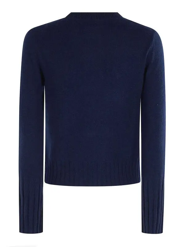 Guest In Residence Shrunken Crew Jersey - Blue