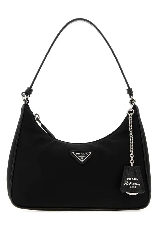 Prada Fabric Pouch - Black