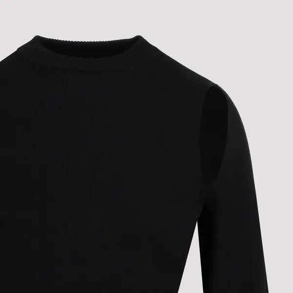 Sportmax Virgin Wool Cutout Pullover