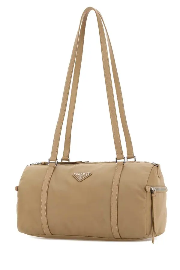 Prada Re-nylon Large Shoulder Bag - Brown
