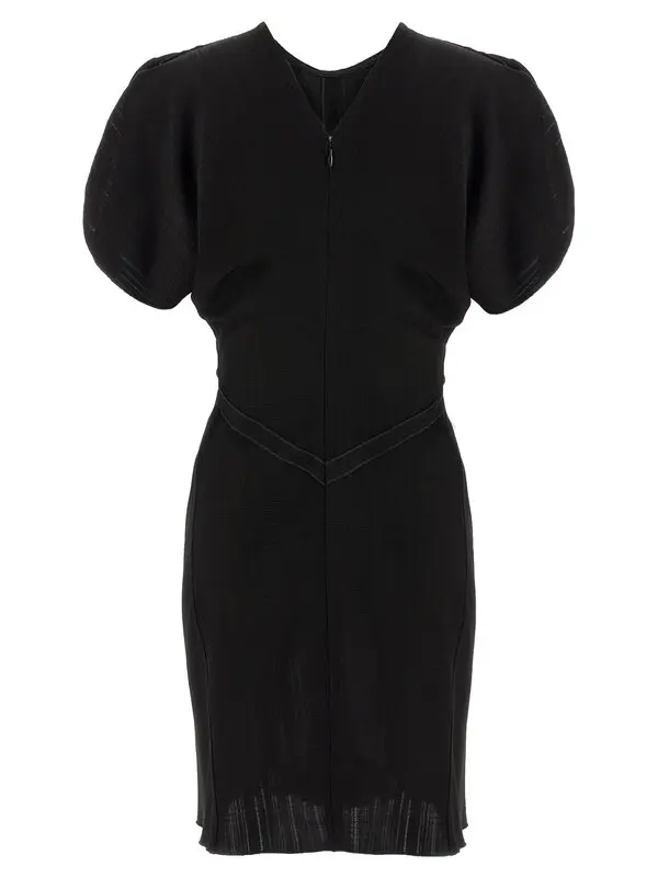 Victoria Beckham Gathered Waist Mini Dress