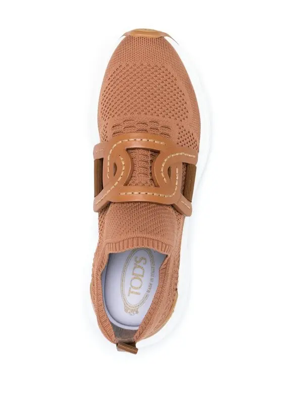 TOD'S Kate Slip-on Sneakers With Chain Link Detailing - Multicolor