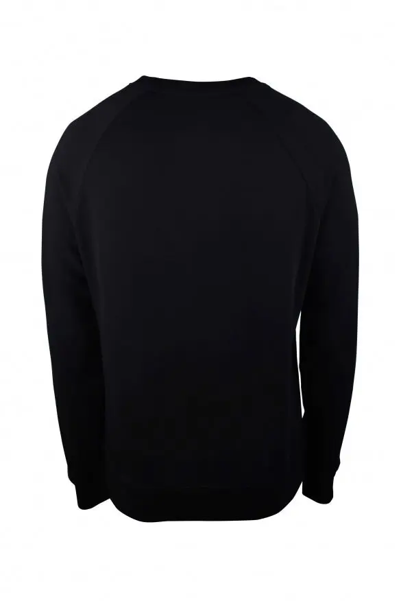 Balmain Cotton Sweatshirt With Velvet Logo