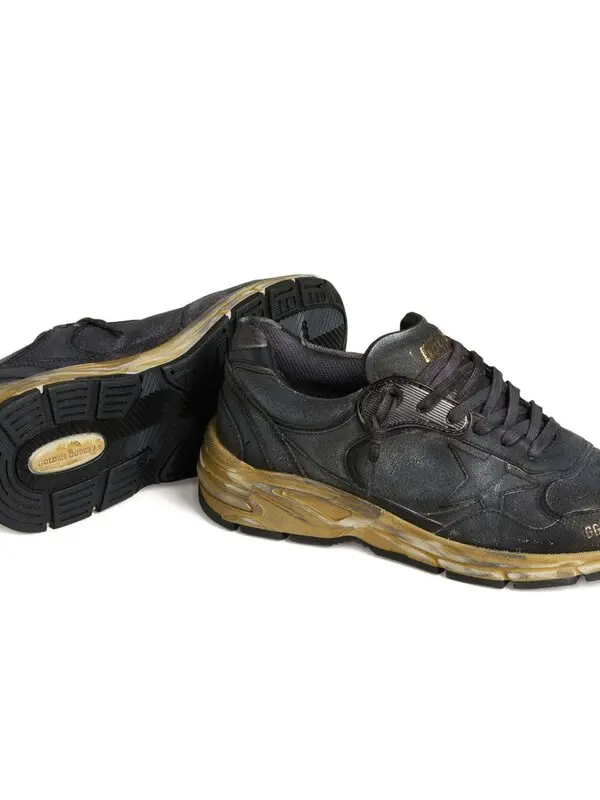 GOLDEN GOOSE Running Dad Sneakers With Black Star Embellishment - Multicolor
