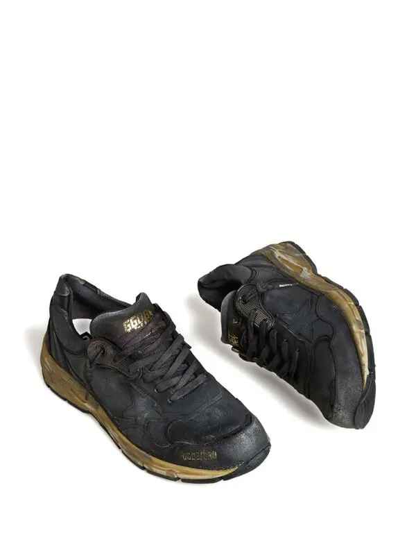 GOLDEN GOOSE Running Dad Sneakers With Black Star Embellishment - Multicolor
