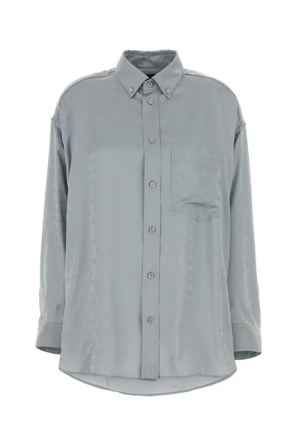 Balenciaga Viscose Shirt - Gray