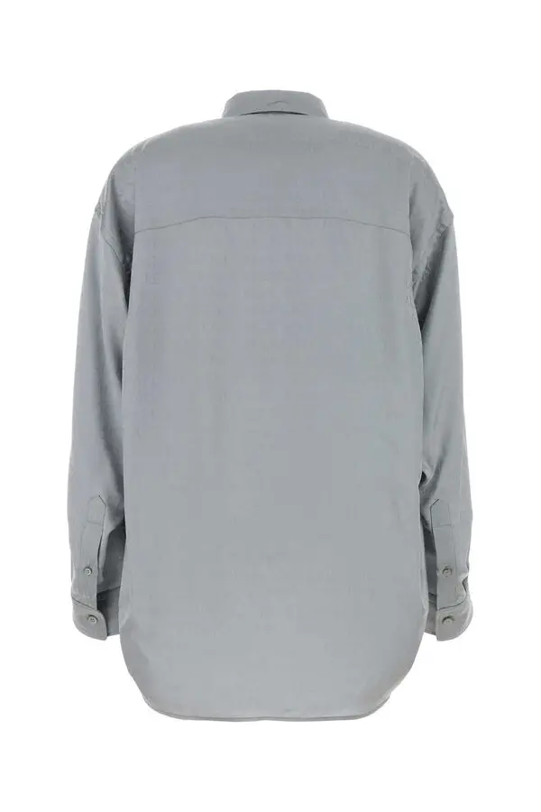 Balenciaga Viscose Shirt - Gray