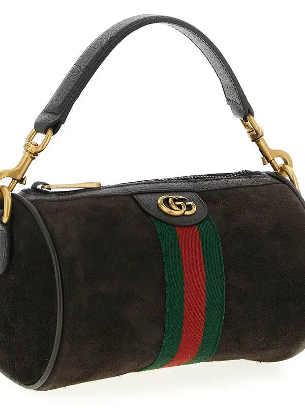 Gucci Ophidia Mini Handbag - Brown