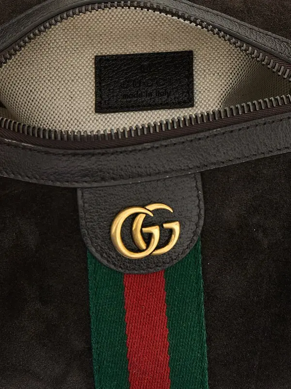 Gucci Ophidia Mini Handbag - Brown