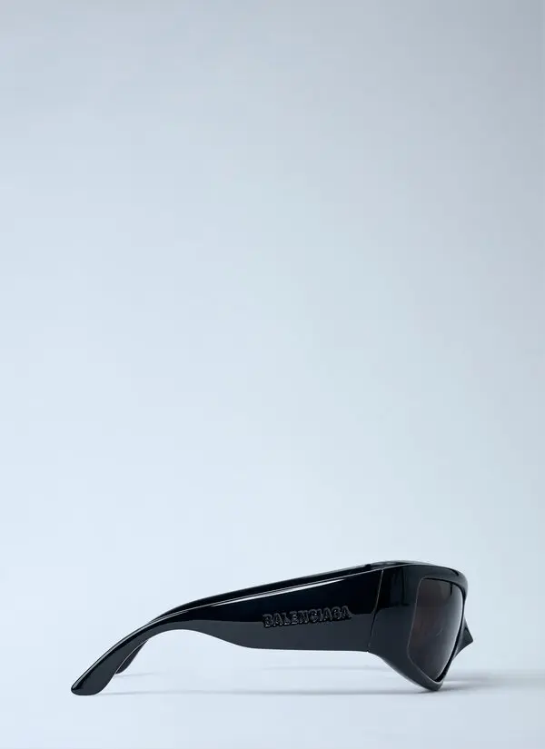 Balenciaga Raven Cat Eye Sunglasses - Black