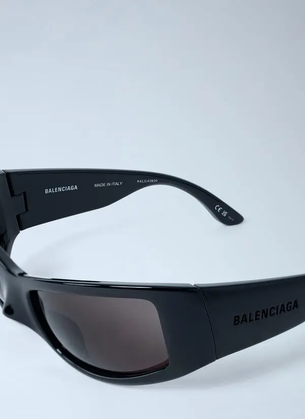 Balenciaga Raven Cat Eye Sunglasses - Black