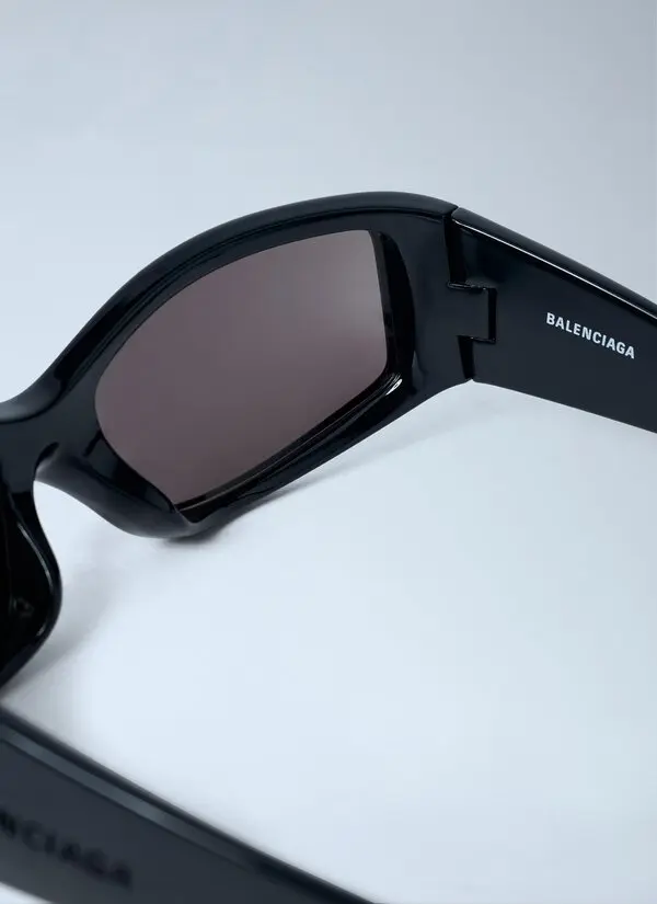 Balenciaga Raven Cat Eye Sunglasses - Black
