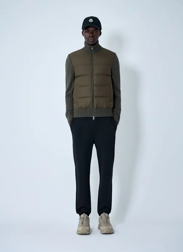 Moncler Logo Motif Track Pants - Black