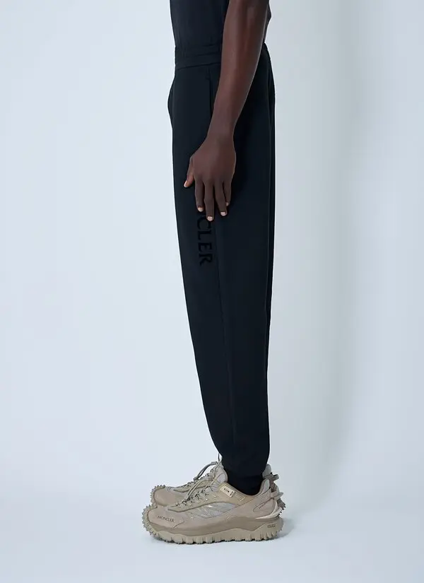 Moncler Logo Motif Track Pants - Black