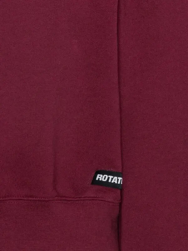 ROTATE BY BIRGER CHRISTENSEN Cropped Terry Back Hoodie - Multicolor