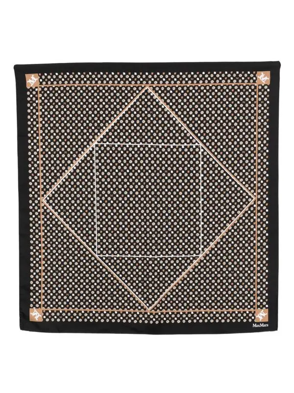 Max Mara Silk Foulard - Multicolor