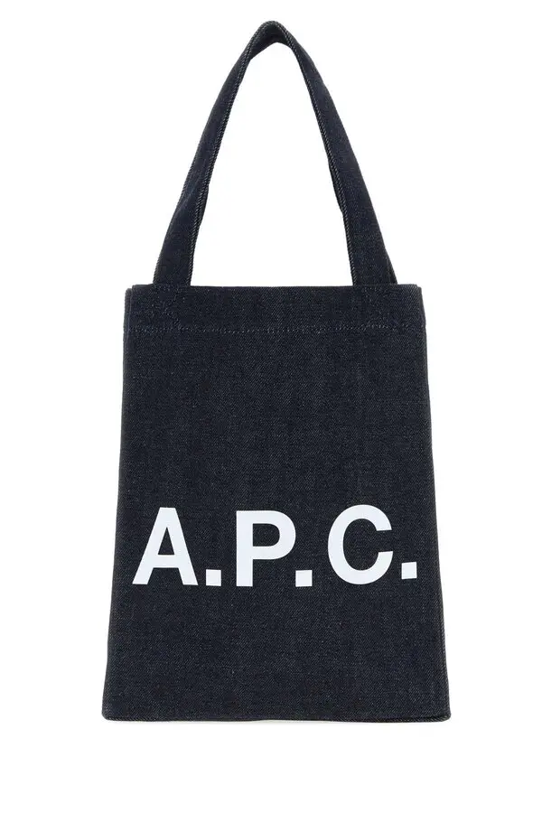 A.p.c. Demi Small Lou Shopping Bag - Blue