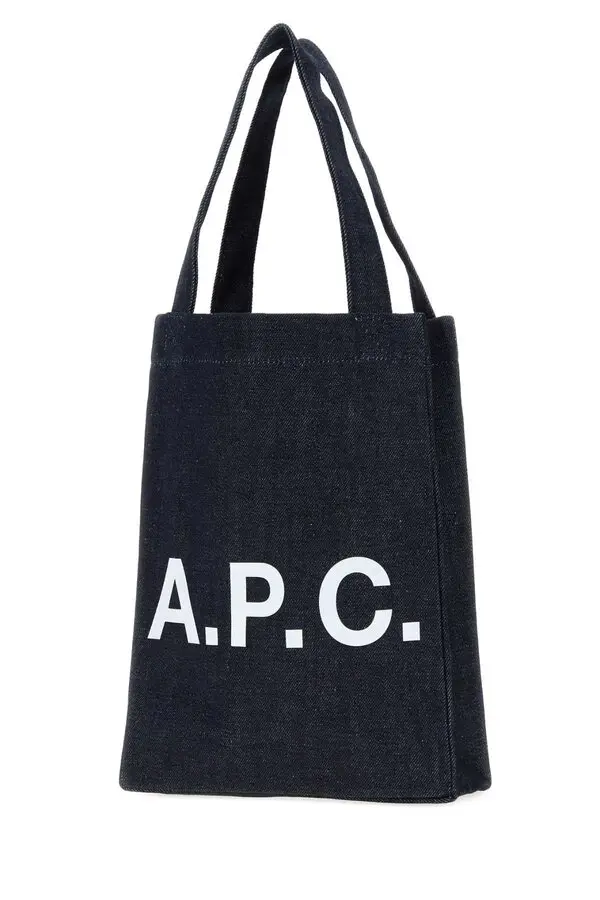 A.p.c. Demi Small Lou Shopping Bag - Blue