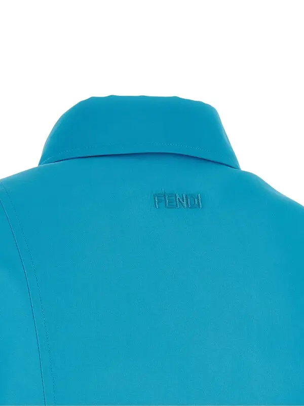 Fendi Viscose Techno Mini Dress