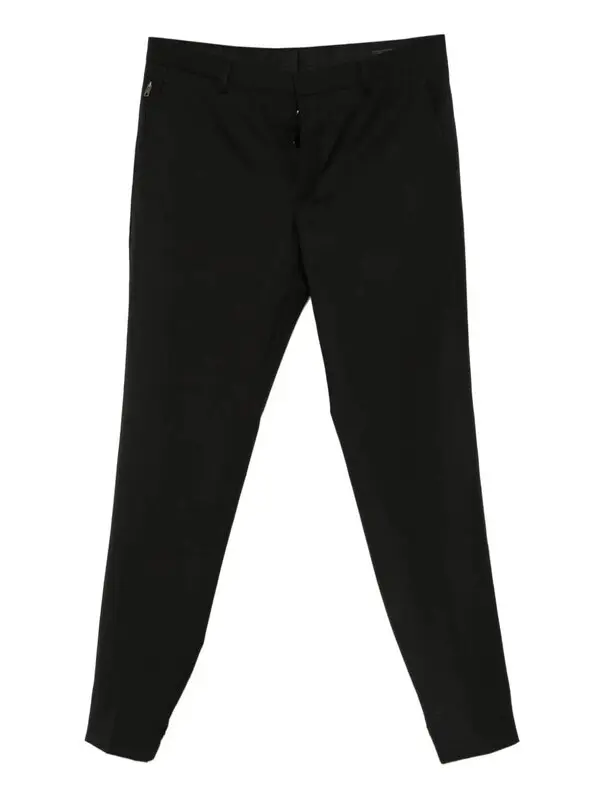 Prada Wool Slim Fit Trousers - Multicolor