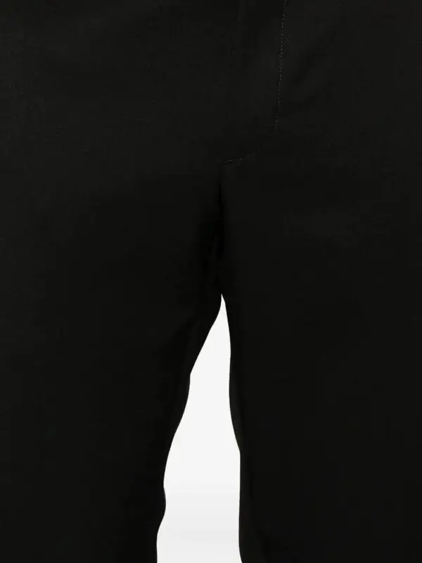 Prada Wool Slim Fit Trousers - Multicolor