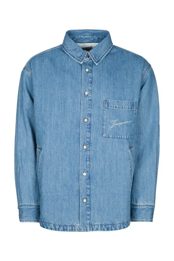 Jacquemus La Chemise Boulanger" Denim Shirt