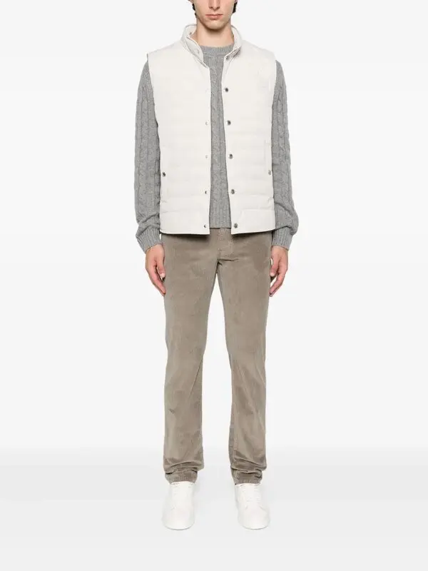 Prada Cashmere Cableknit Sweater - Multicolor
