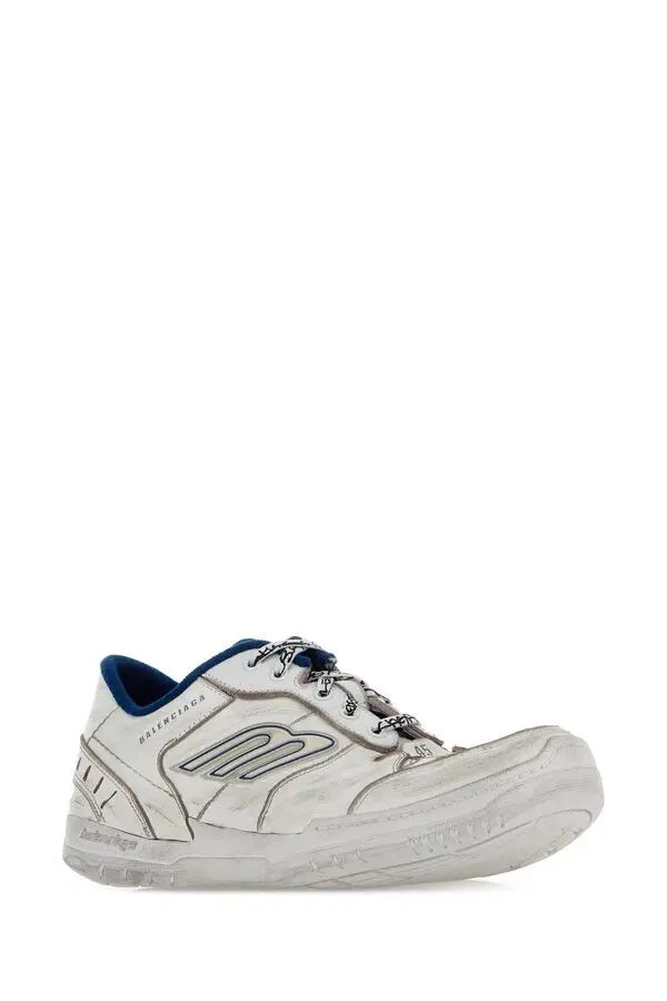Balenciaga Leather Hamptons Sneakers