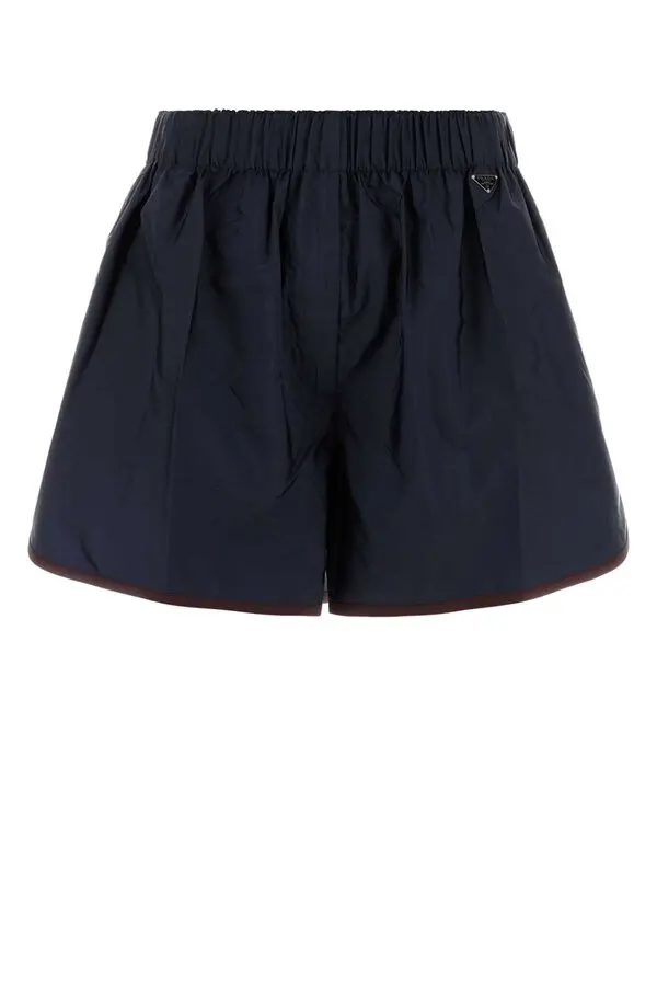 Prada Re-nylon Shorts - Blue