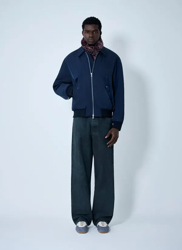 Dries Van Noten Venlo Zip-up Jacket - Blue