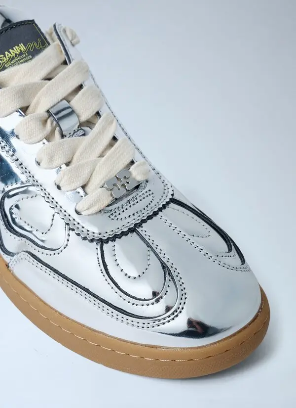 GANNI 08 Specchio Sneakers - Silver