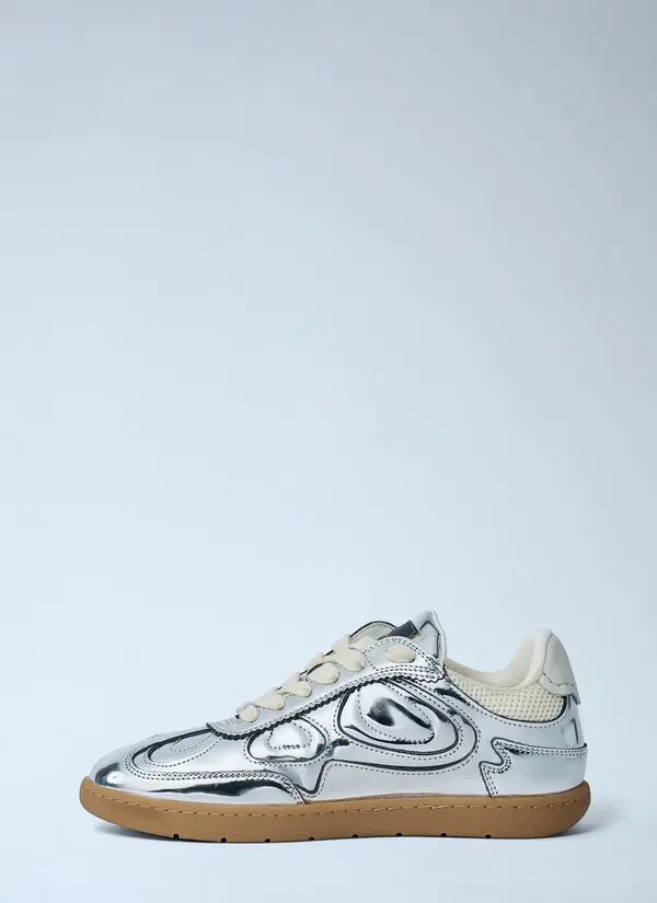 GANNI 08 Specchio Sneakers - Silver