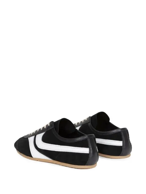 Dries Van Noten Suede And Leather Insert Sneakers