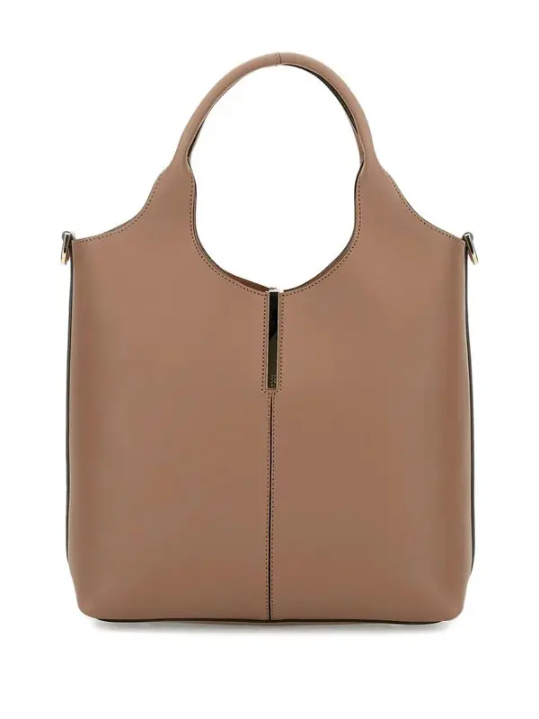 TOD'S Leather Tote Bag - Brown