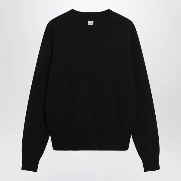 TOTEME Cotton Crew Neck Jumper