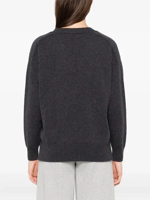 Peserico Cashmere V-neck Sweater - Multicolor
