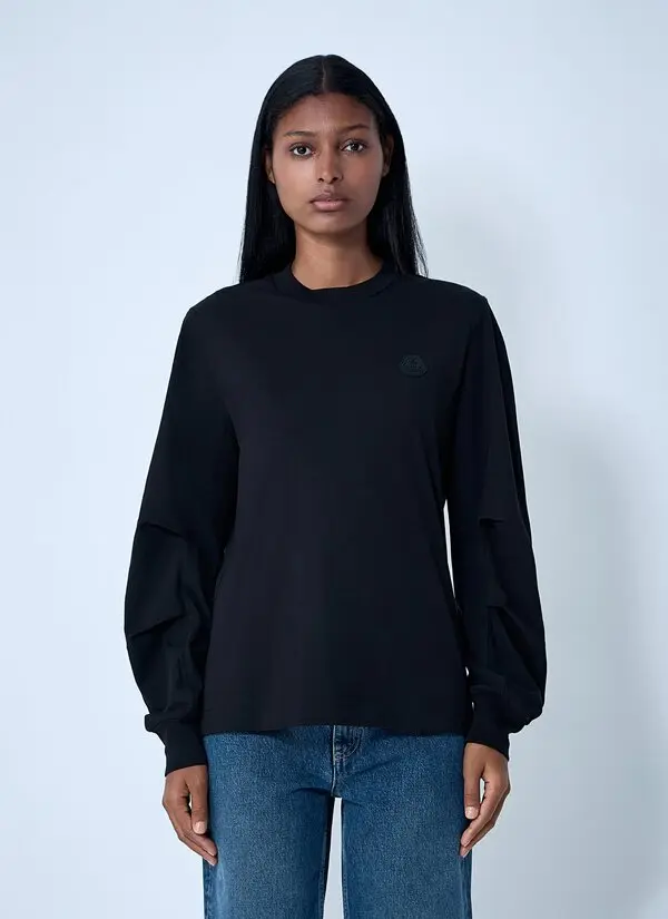 Moncler Cotton Long Sleeve Sweatshirt